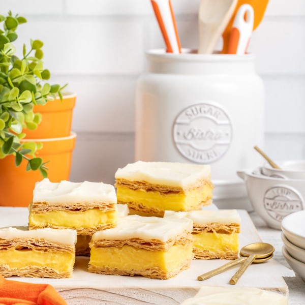 Custard Squares Recipe NZ | Edmonds Cooking