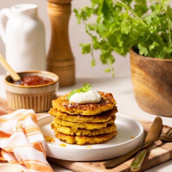 Sweetcorn Fritters Recipe NZ | Edmonds Cooking